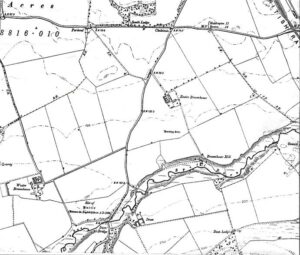 Lower left quadrant of the 1893 map – Dunbar History Society