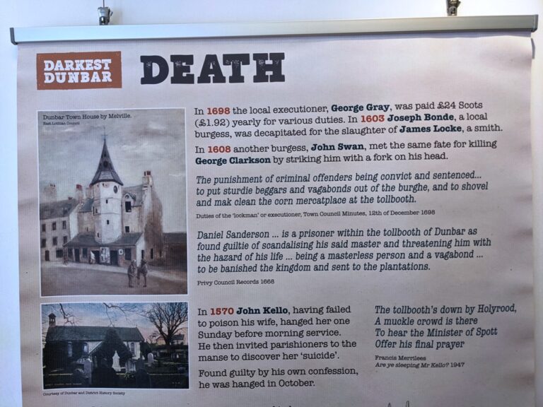 Darkest Dunbar – Dunbar History Society